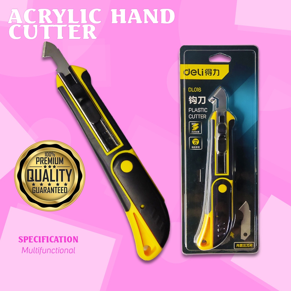 Acrylic Hand Cutter Multi Functional and Plastic Shell Utility Knife ...
