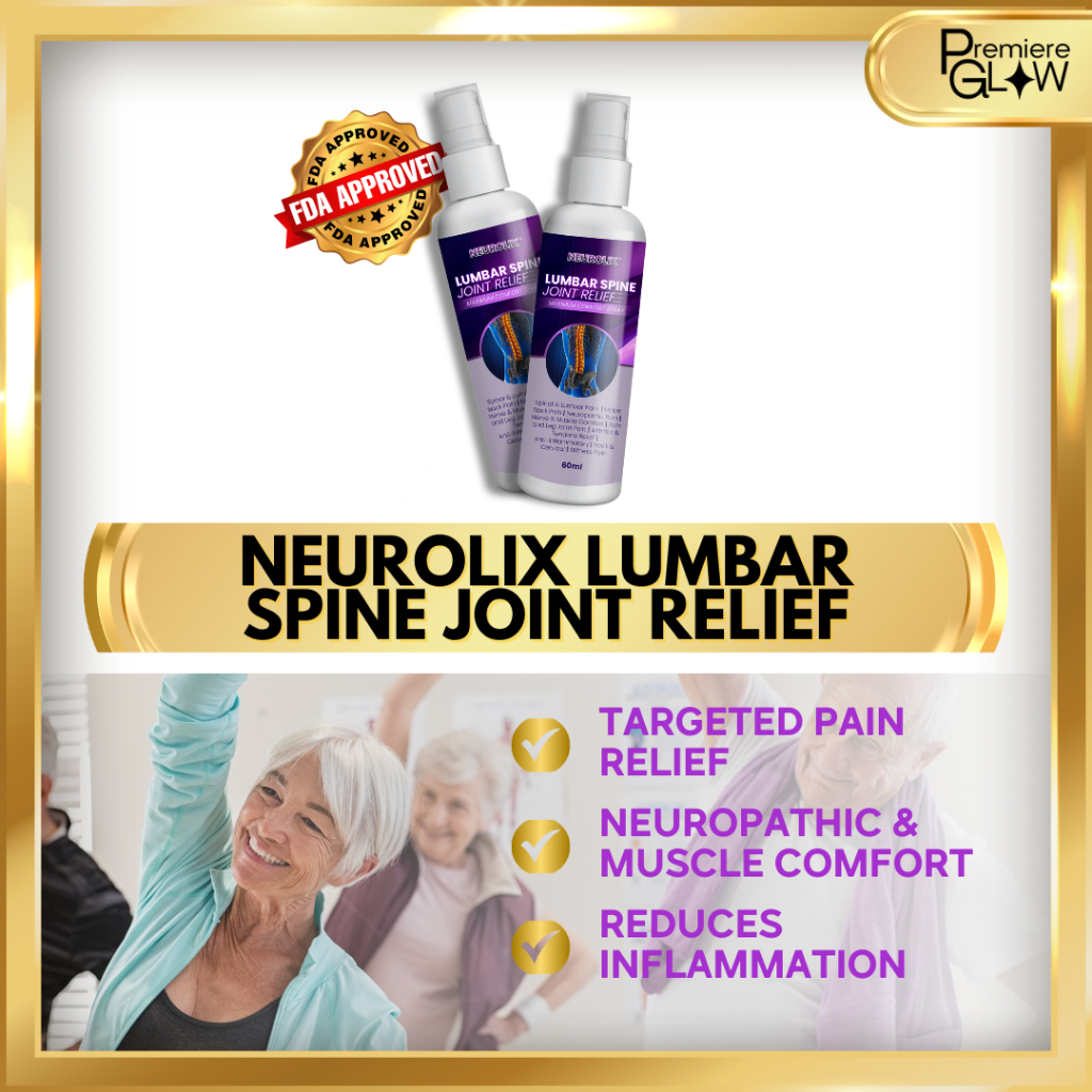NEUROLIX Lumbar Spine Joint Relief Spray – Maximum Comfort for Lower ...