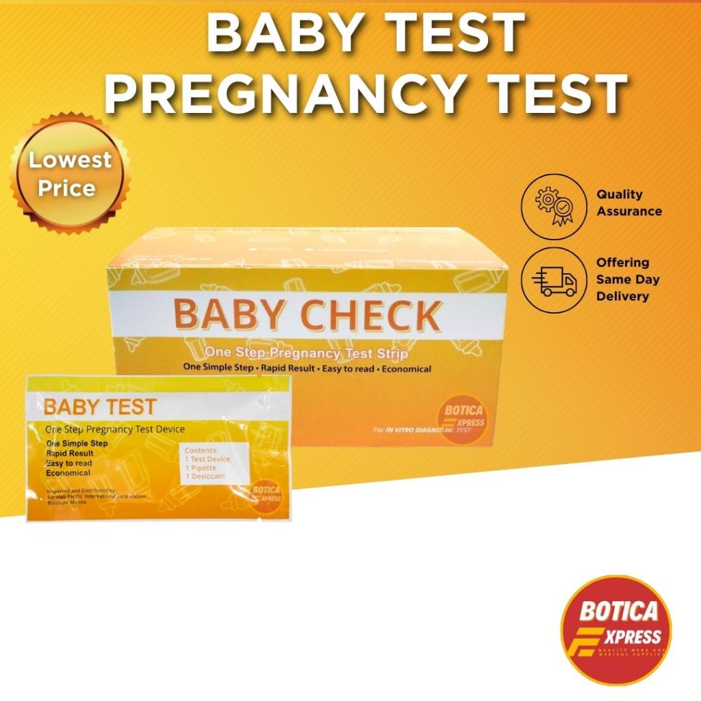 BABY TEST Pregnancy Test ( per pc ) | Shopee Philippines