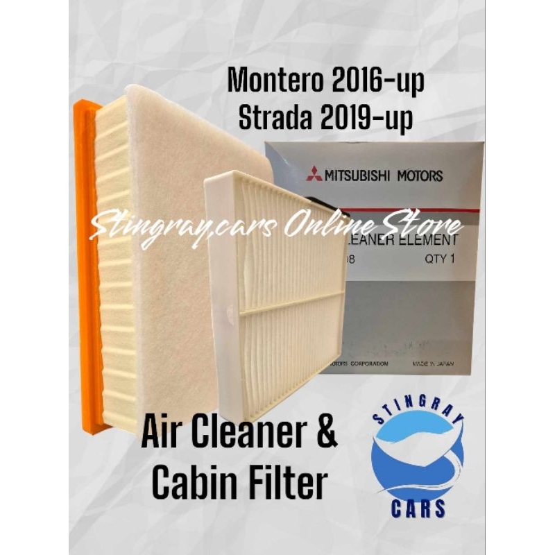 Combo Air Filter and Cabin Filter for Montero Sport 3rdGen (2016-2023 ...