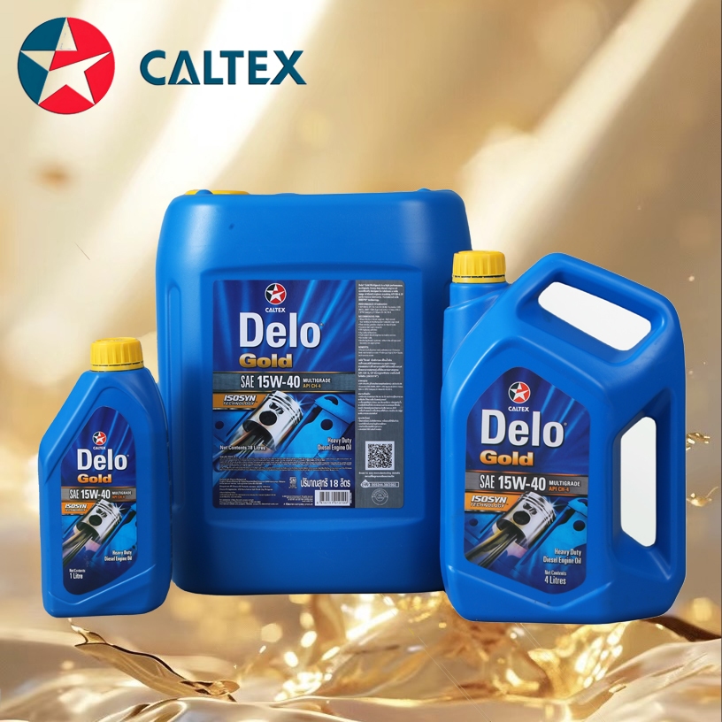 Caltex Delikin engine oil SAE 15W-40 4L-18L fully synthetic multi-stage ...
