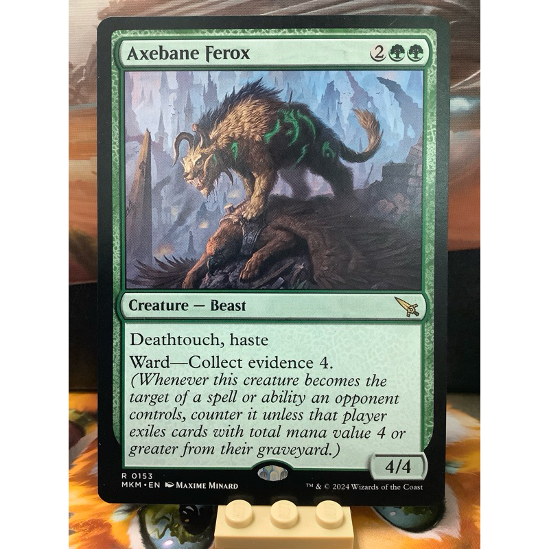 MAGIC: The Gathering - Axebane Ferox (M at Karlov Manor) | Shopee ...