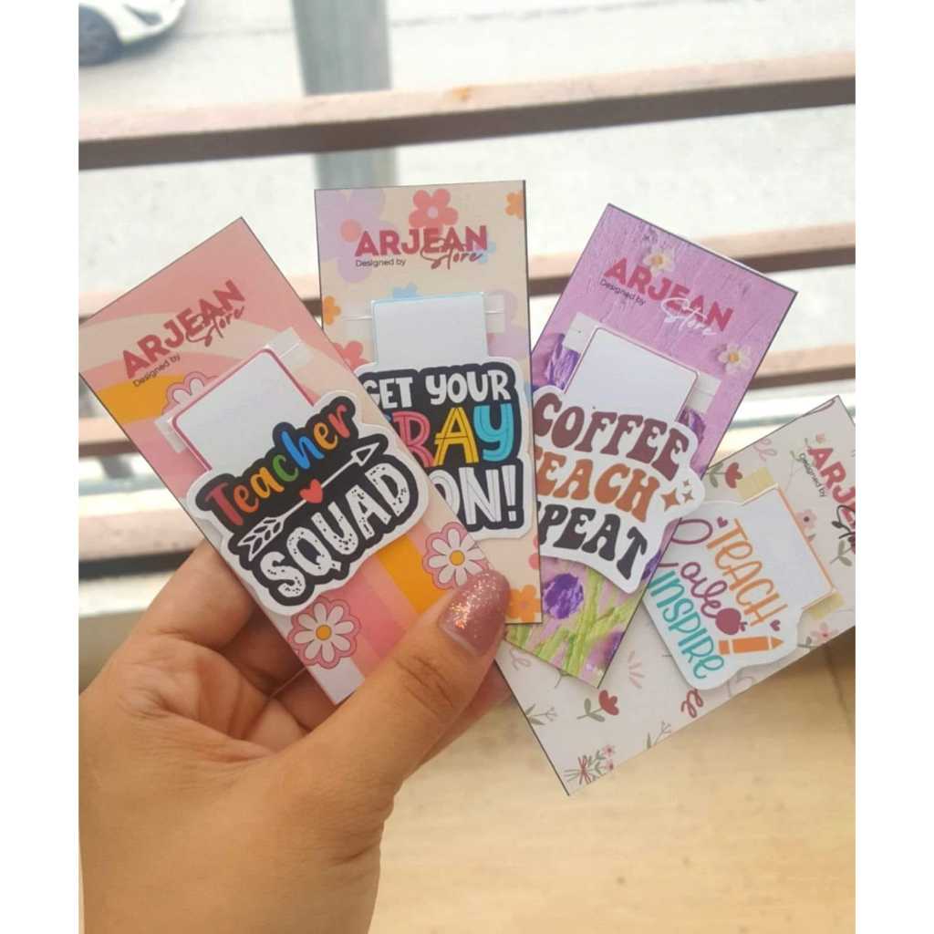 Customise Die Cut Magnetic bookmark | Shopee Philippines
