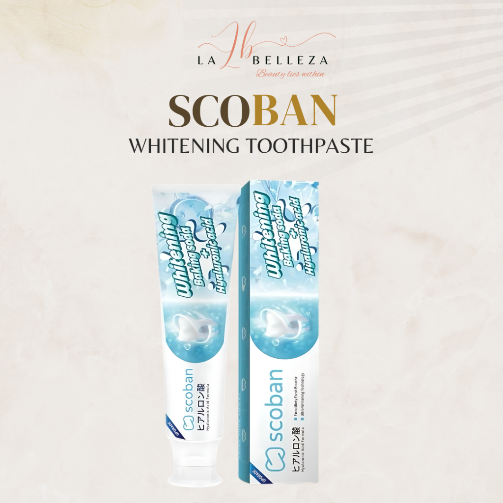 Scoban Teeth Whitening Toothpaste Peppermint Food Graded Family Baking ...