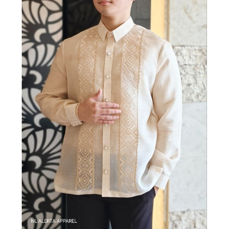 MODERN BARONG FOR MEN (MADE IN HIGH QUALITY COCOON) | Shopee Philippines