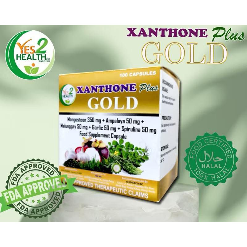 Xanthone Plus Gold Capsule (Blister Pack) | Shopee Philippines