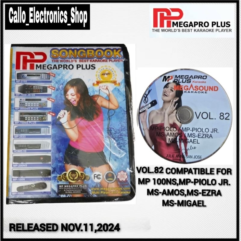 Megapro Plus Songbook with Full Songlist Megasound And CD Volume 82 For ...