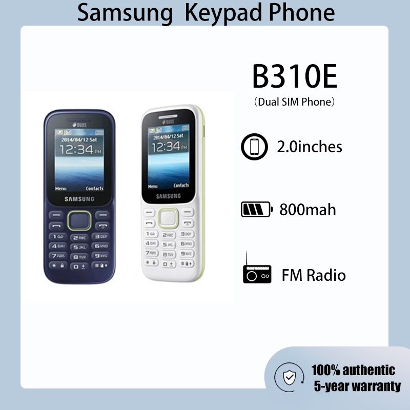 brand new samsung keypad phone original samsung B310e keypad cellphone ...