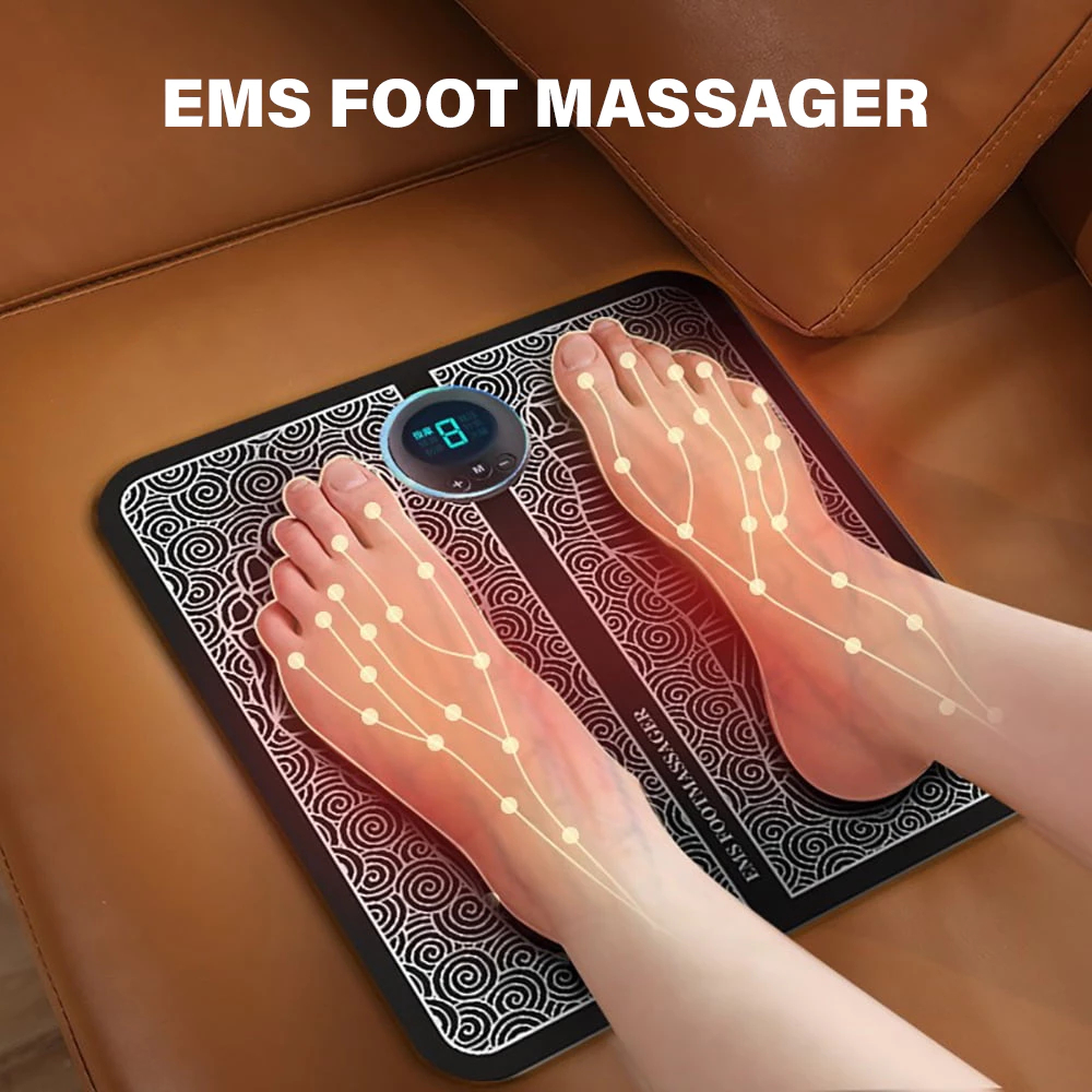 Ems Electric Foot Massager Foot Massage | Shopee Philippines