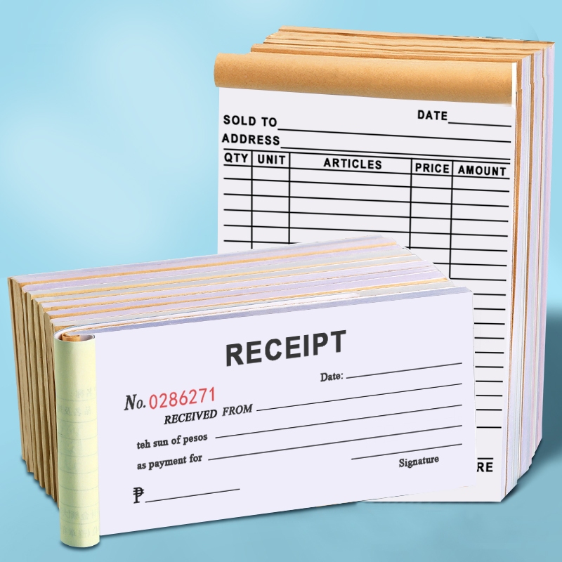 Delivery receipt resibo carbonized receipt official receipt paper 50 ...