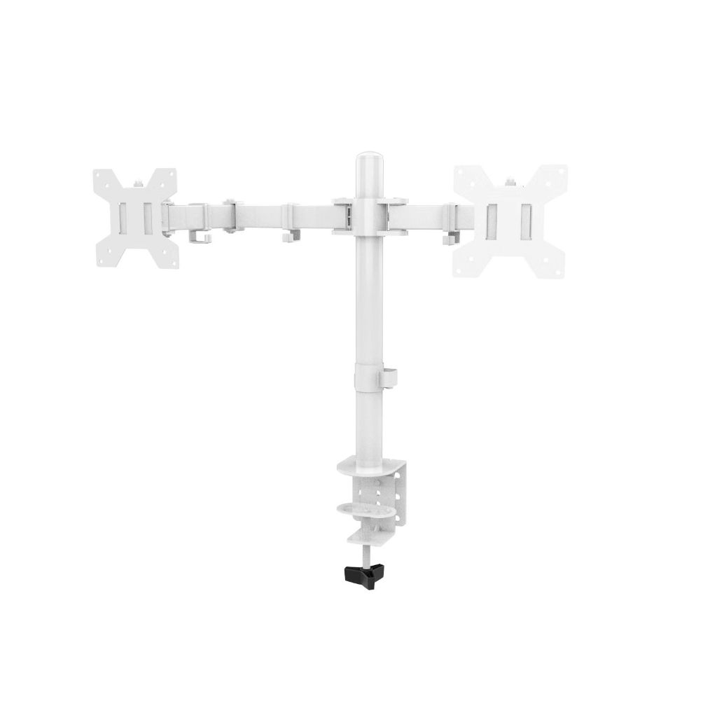 Inplay KMT-2 Dual Arm Monitor Stand Monitor Mount Adjustable With C Clamp Stand For 14-27 ...