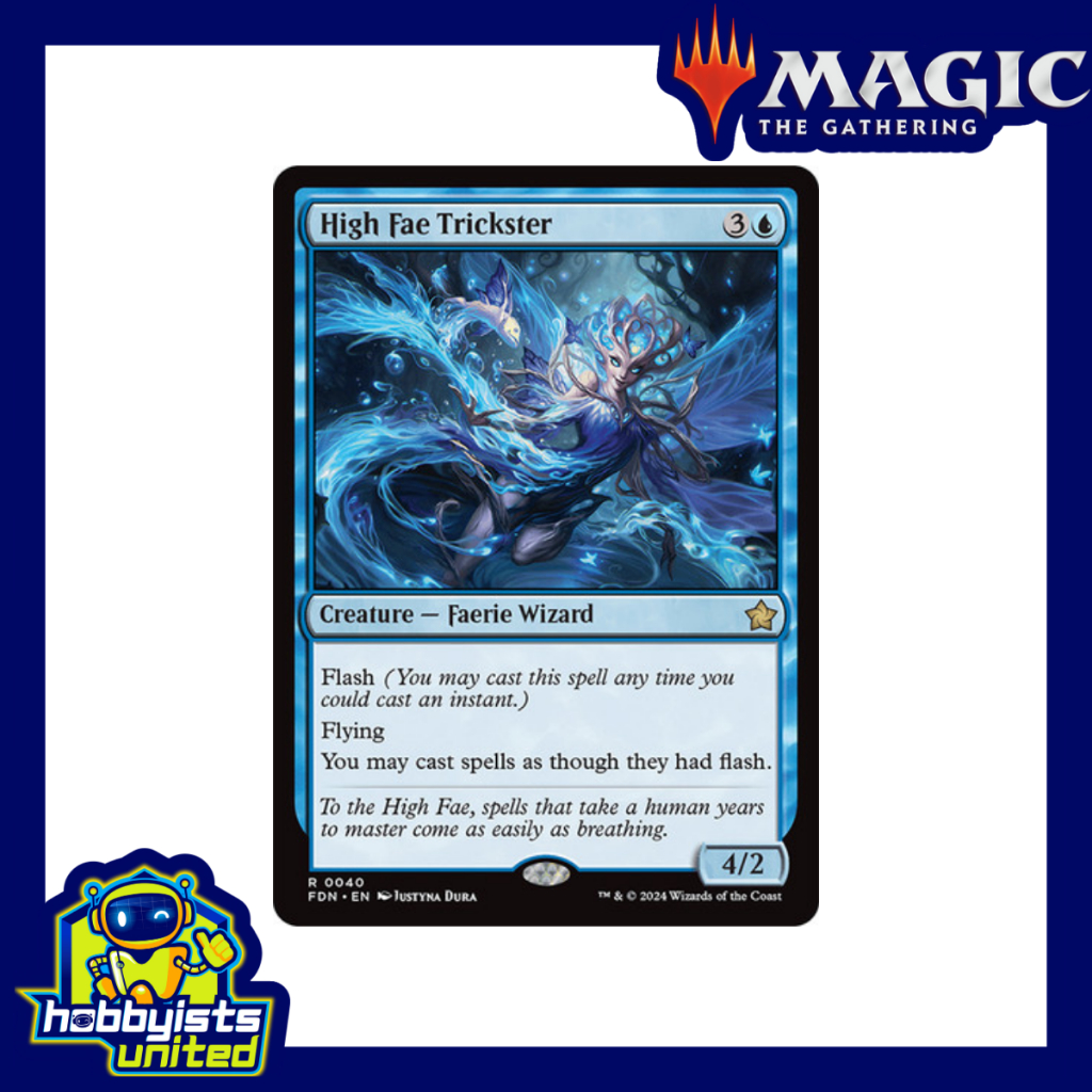 High Fae Trickster - Magic: The Gathering (Foundations) | Shopee ...