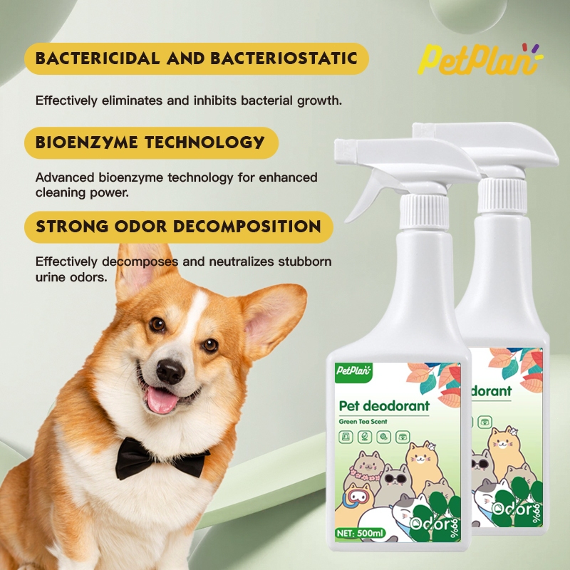 500ml Pet Deodorant Biological Enzyme Spray Deodorizing For Cats And ...