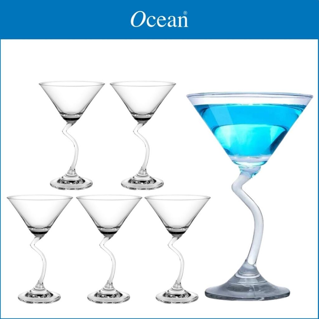 Ocean Glassware Salsa Cocktail Drinking Glass 210 mL (SET OF 6 ...