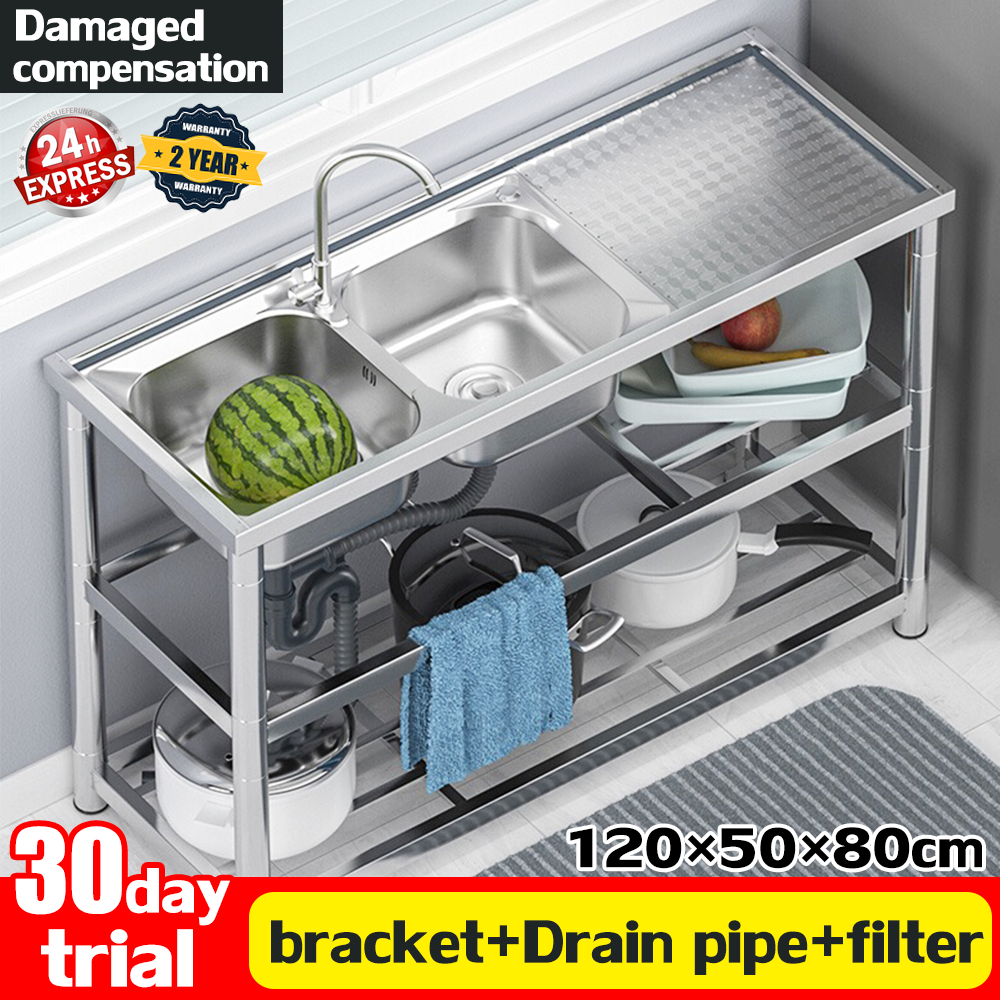 24 hours delivery/Stainless Steel Sink With faucet for kitchen sink ...