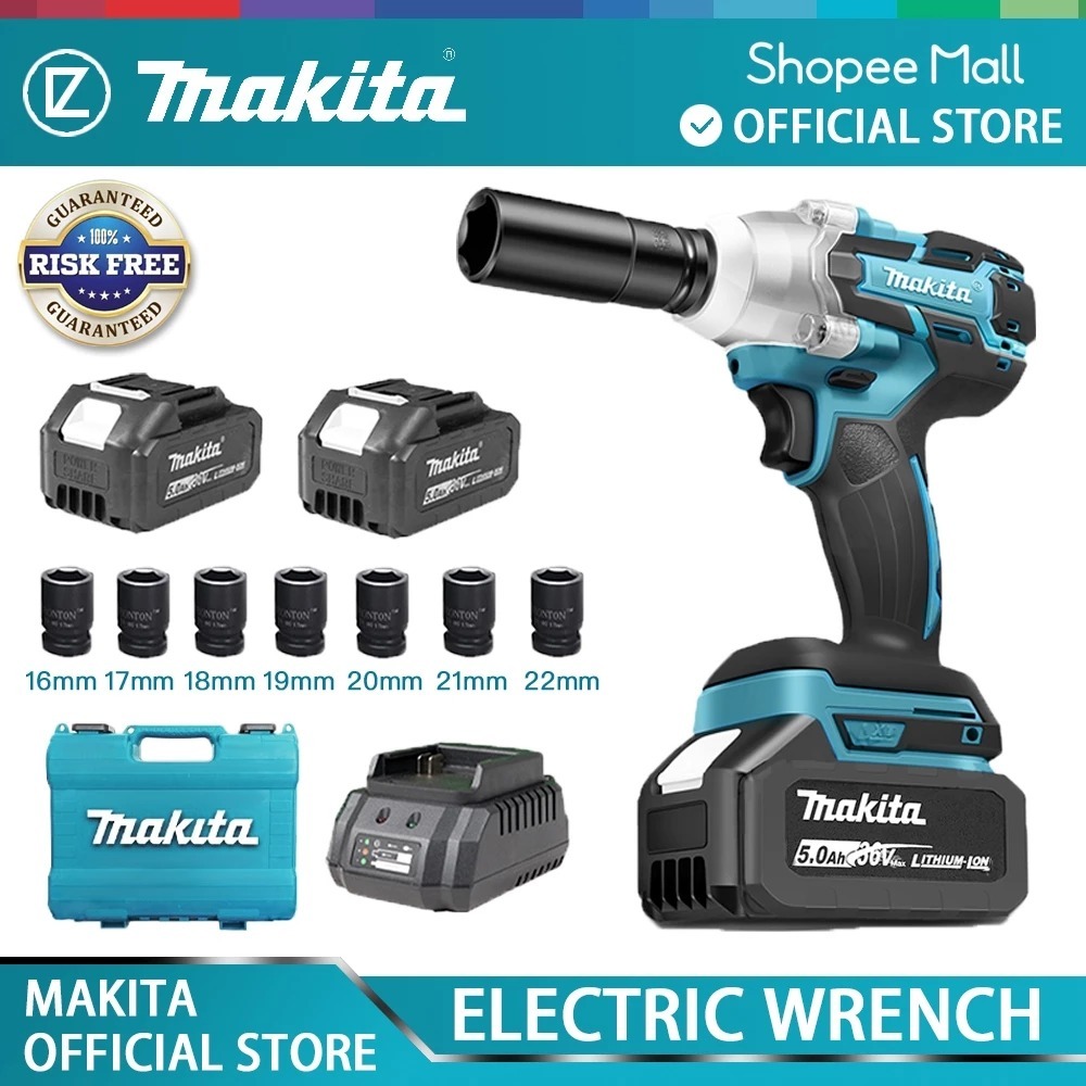 MAKITA Electric lmpact Wrench Cordless Brushless Wrench lmpact Driver Ratch Wrench Drill ...