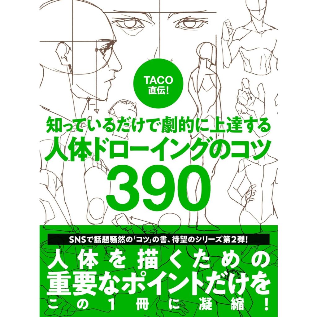 How to Draw the Human Body 390 Directly TACO! Progress Skills Book ...