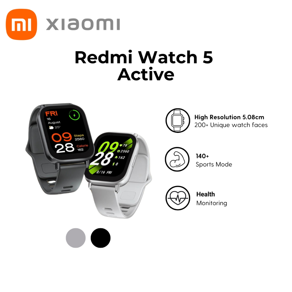 REDMI WATCH 5 ACTIVE | 470mAh | Bluetooth Phonecall | Shopee Philippines
