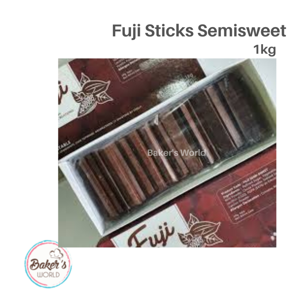 Fuji Sticks Semisweet Chocolate Compound 1kg | Shopee Philippines