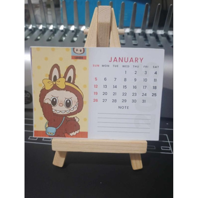 LABUBU MINI DESK CALENDAR | Shopee Philippines