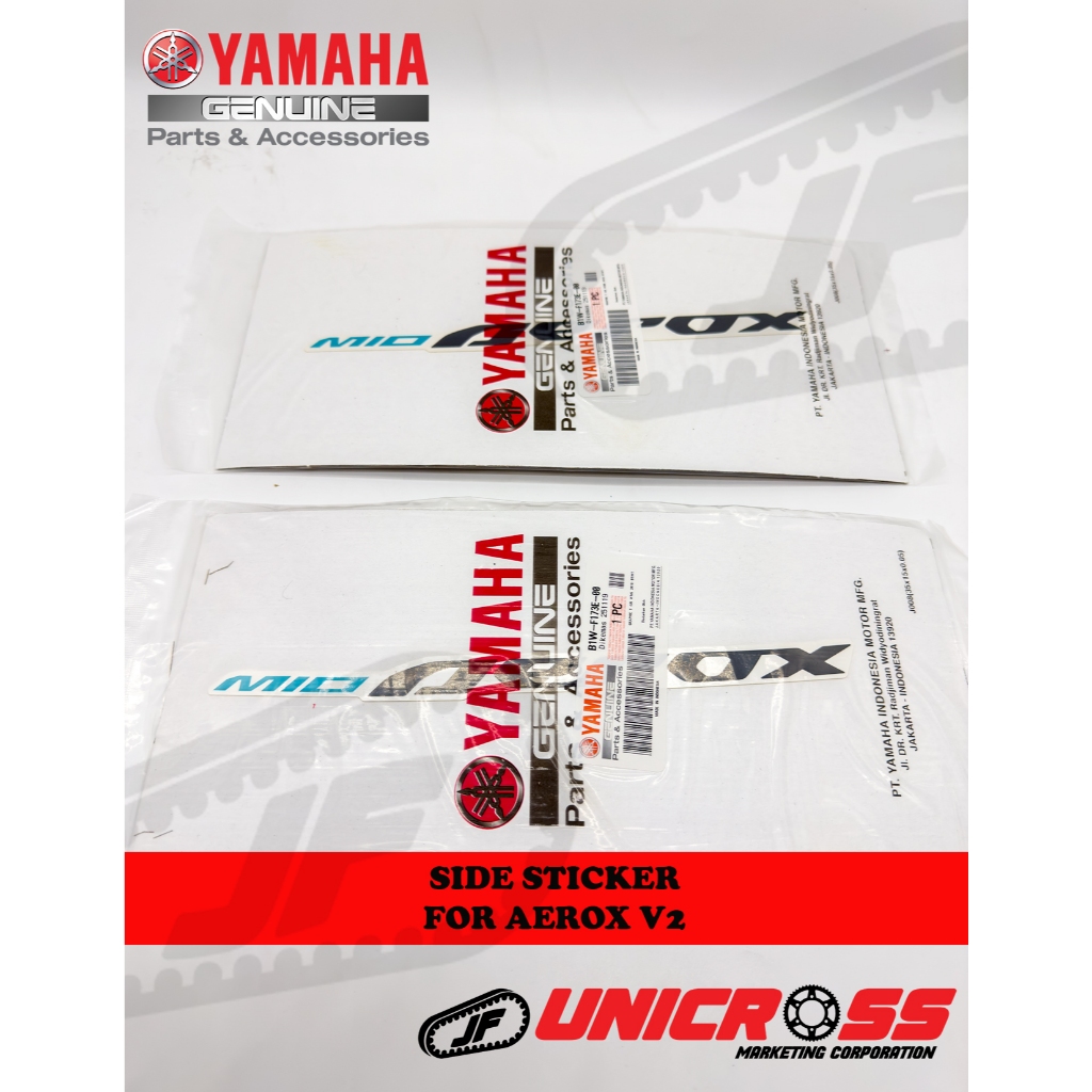 Yamaha Side Sticker for Aerox V2 | Shopee Philippines
