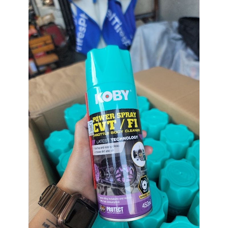 KOBY POWER CVT CLEANER SPRAY 450ML | Shopee Philippines