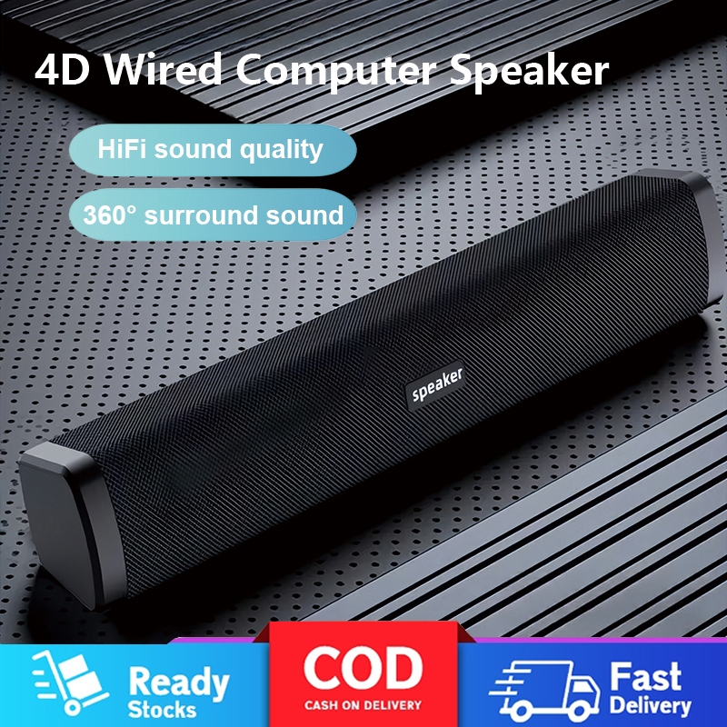NEW Wired wireless portable Bluetooth Speaker Sound bar Strip With ...