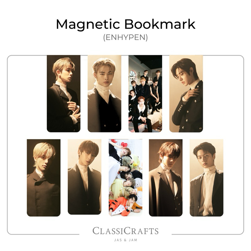 Magnetic Bookmark ENHYPEN | Shopee Philippines