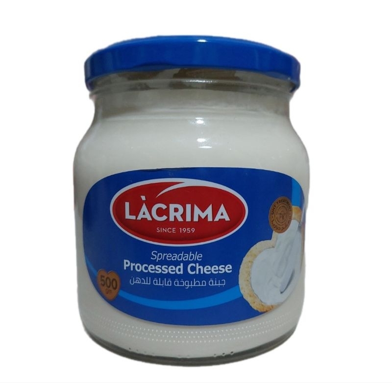 Lacrima Spreadable Processed Cheese 500g | Shopee Philippines