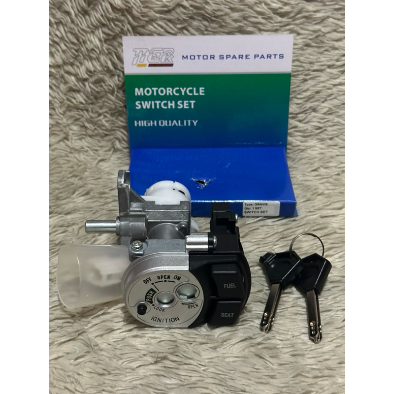 TTGR IGNITION KEY SWITCH GRAVIS SET | Shopee Philippines