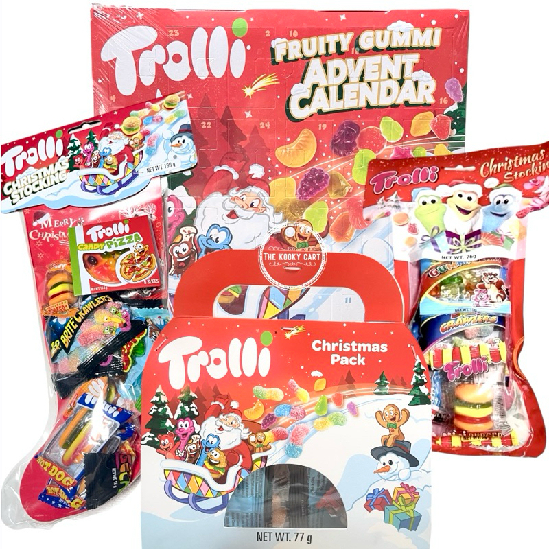 Trolli Christmas Treats Gummies Bag / Stockings Sweets Candy Mix ...