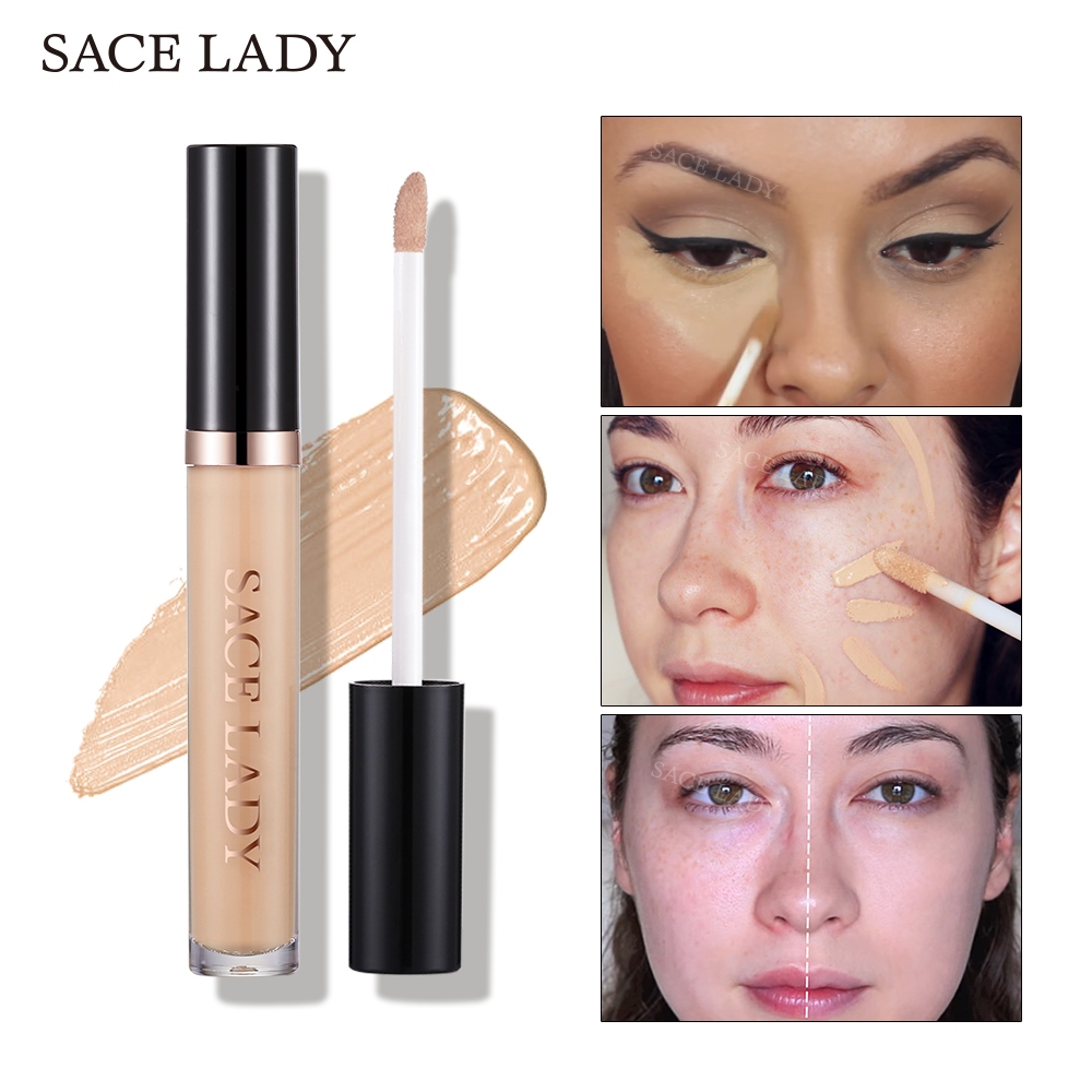 SACE LADY Waterproof Concealer Full Coverage Matte Smooth Conceal Dark ...