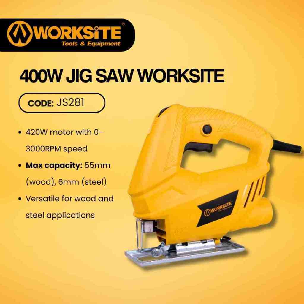 WORKSITE-JS281 ( 400W JIG SAW WORKSITE ) | Shopee Philippines