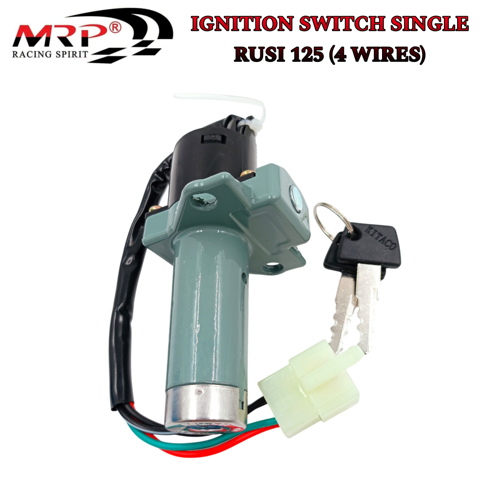 IGNITION SWITCH FRONT RUSI 125 (4 WIRES) | Shopee Philippines