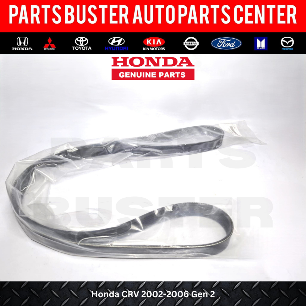 Genuine Drive Belt (7PK1735) for Honda CRV 2002-2006 Gen 2 (38920PNB004 ...