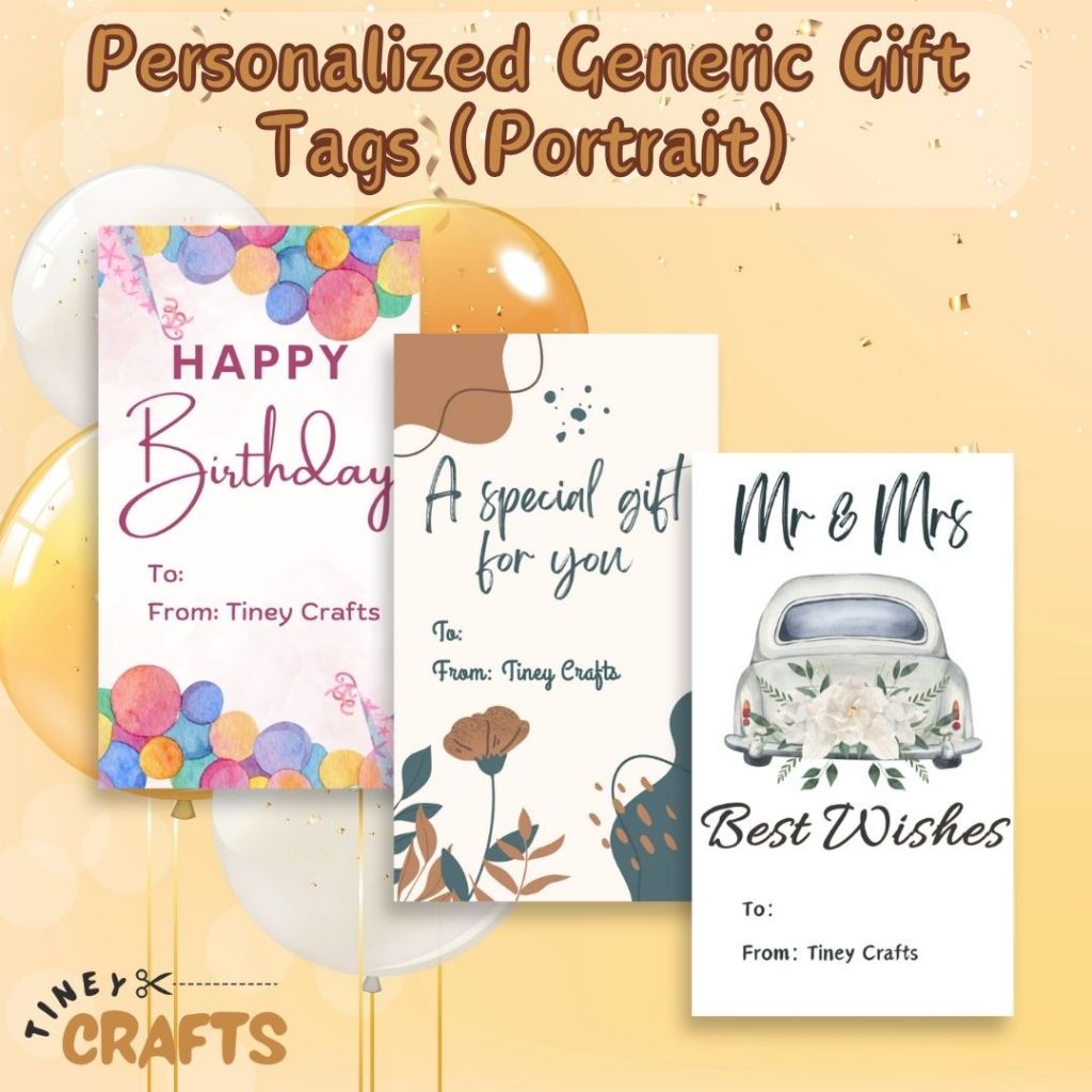 PERSONALIZED GENERIC|ANY OCCASION | BIRTHDAY GIFT CARDSCARDS/TAGS ...