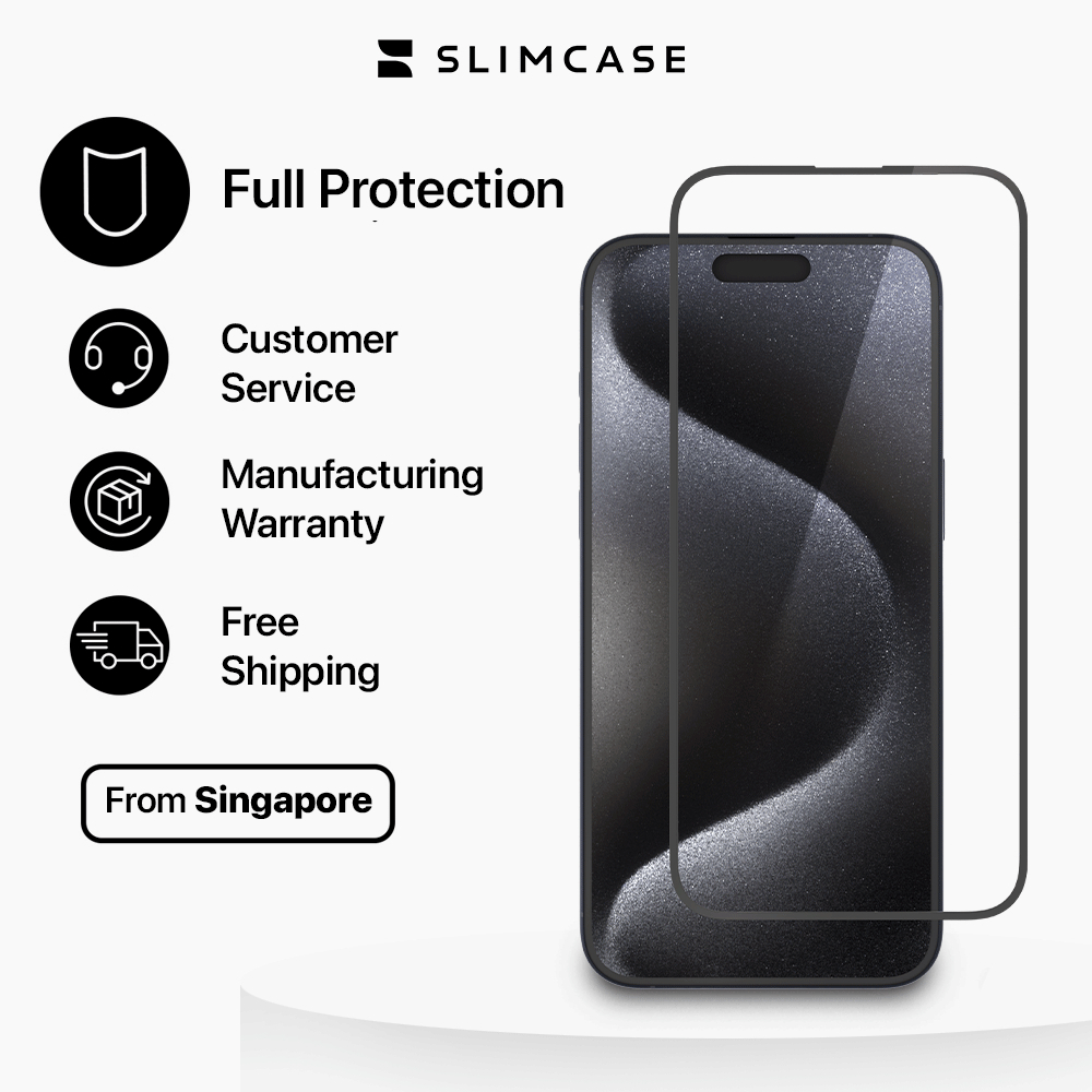 SLIMCASE Screen Protector for iPhone 16 series, scratch resistance ...