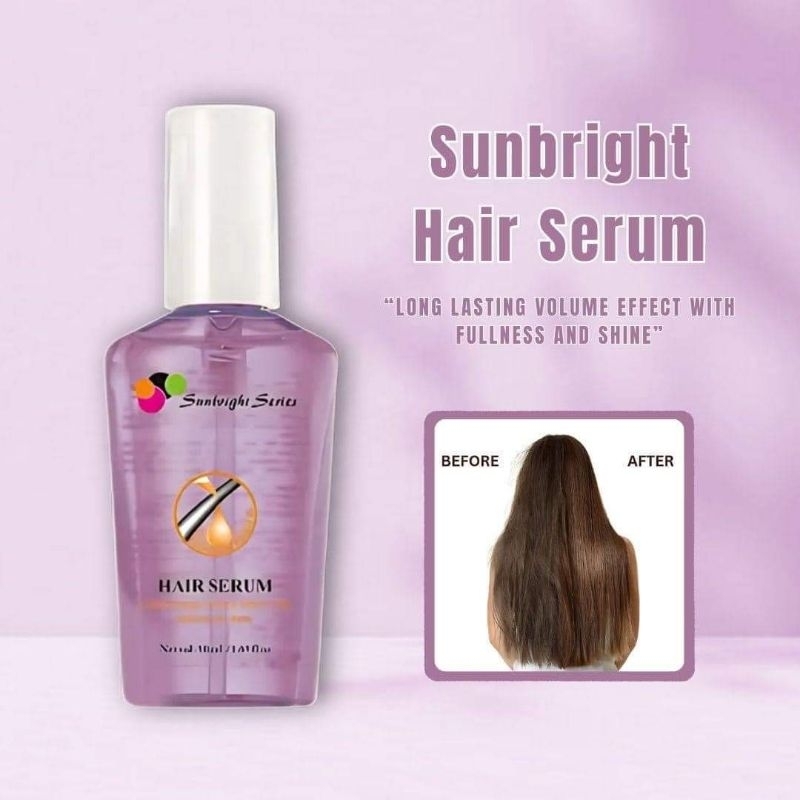 SUNBRIGHT SERIES hair serum 50ml | Shopee Philippines