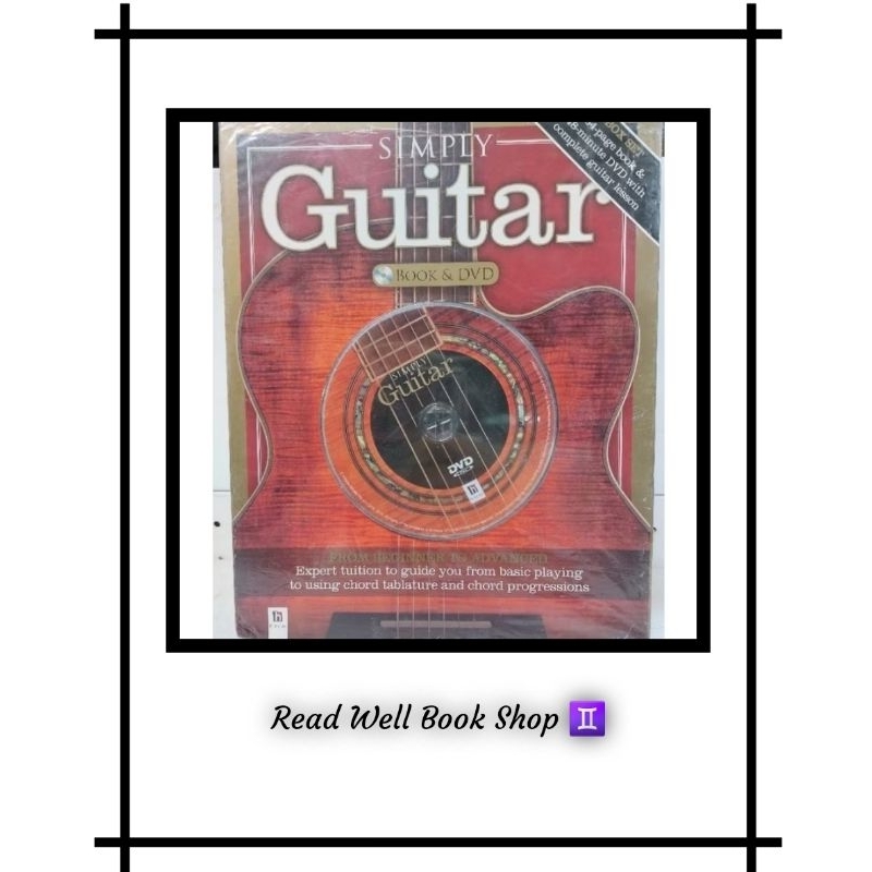 SIMPLY GUITAR BOOK & DVD | Shopee Philippines