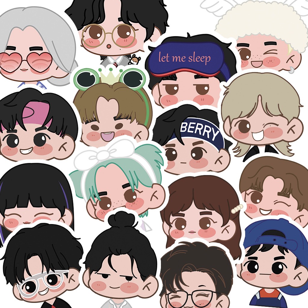 Stray kids Chibi Design Vinyl Sticker | Nekomart | Shopee Philippines