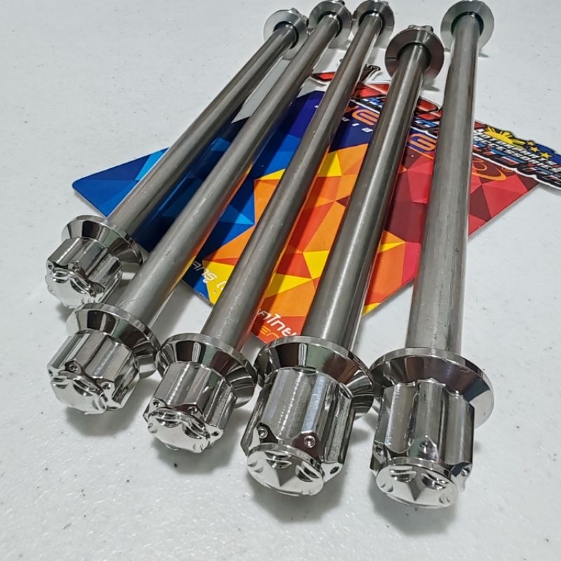 HENG CNC STAR AXLE MIO/RAIDER150/AEROX/NMAX/WAVE/XRM | Shopee Philippines