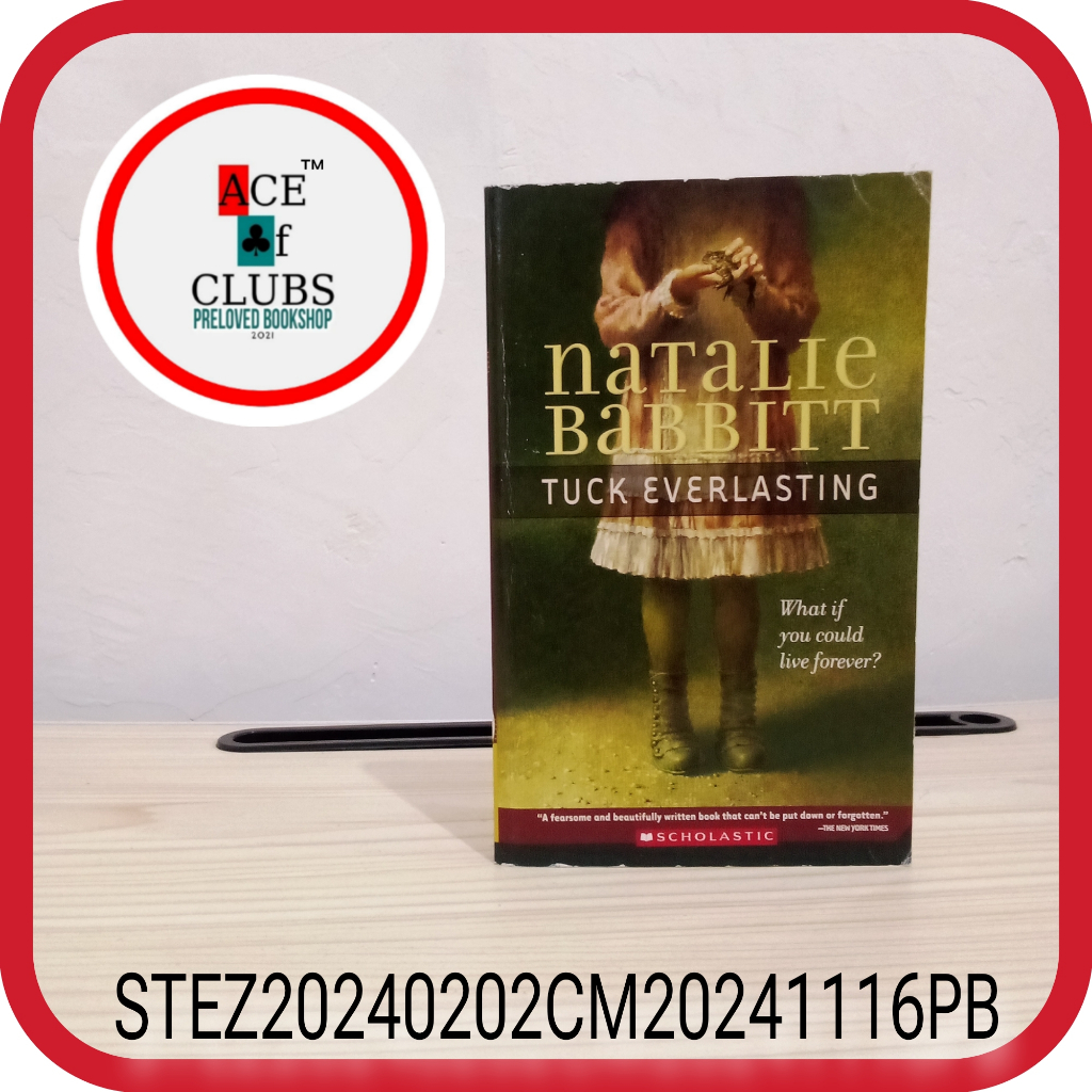 Natalie Babbitt Novel Tuck Everlasting (Preloved/Used) | Shopee Philippines