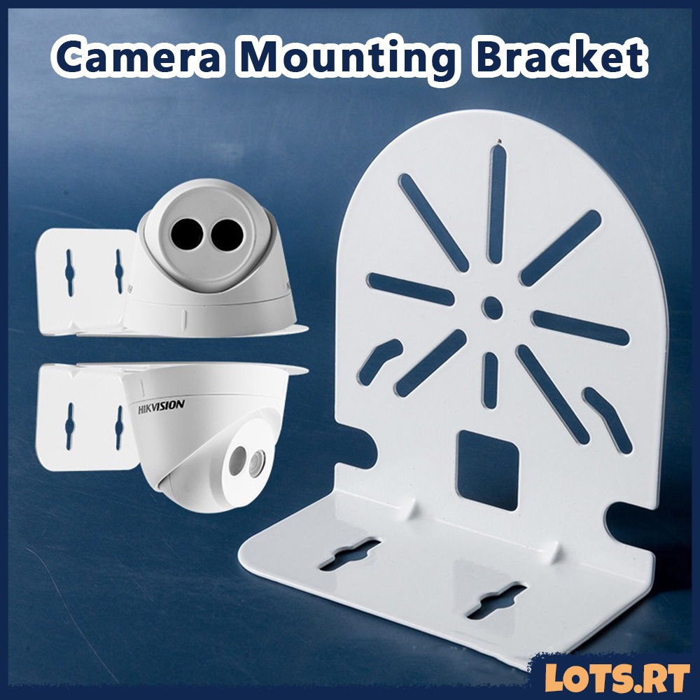 L Shape Mounting Bracket CCTV Metal Stand Monitor Wall Mounted Bracket ...