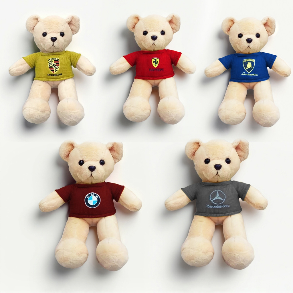 40cm Car Logo Bear Big Teddy Bear Stuffed Toy Plush toy Multiple colors ...