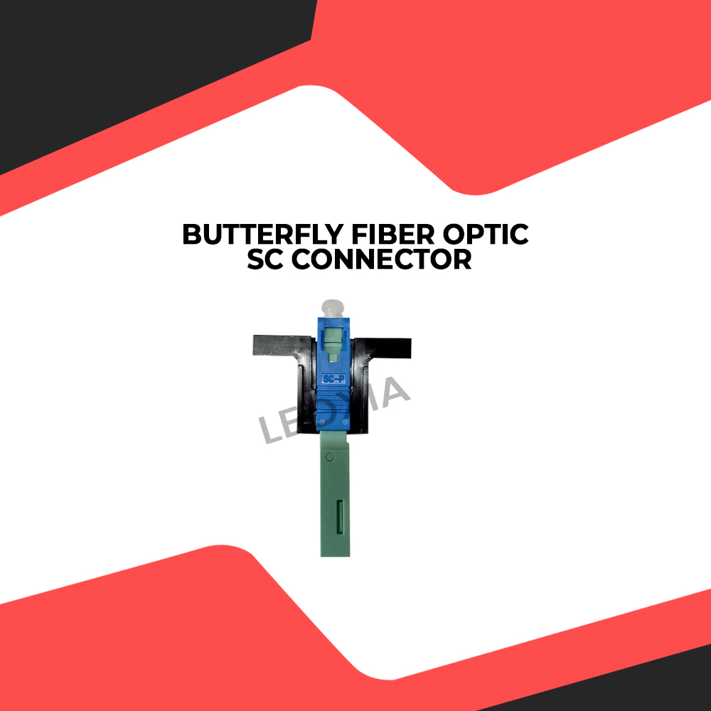 BUTTERFLY FIBER OPTIC SC CONNECTOR | Shopee Philippines