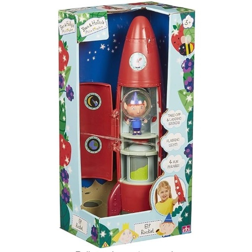 Ben & Holly Elf Rocket, Ben & Holly's Little Kingdom, interative toy ...