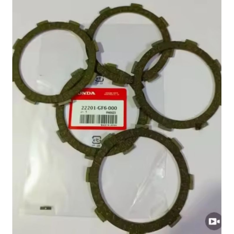 Honda genuine clutch lining for ( TMX125/155 tmx supremo 150) original ...