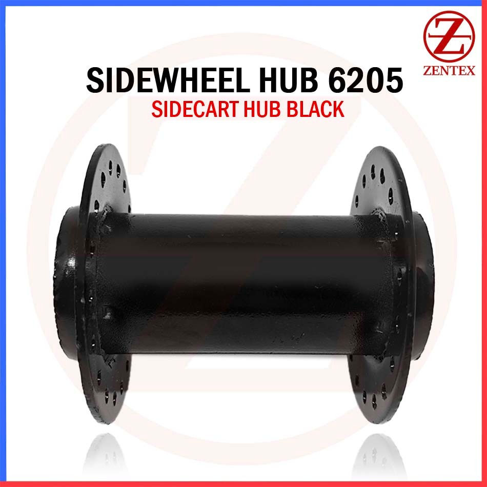 SIDEWHEEL HUB 6205 BLACK STEEL SIDE CART SIDE WHEEL | Shopee Philippines