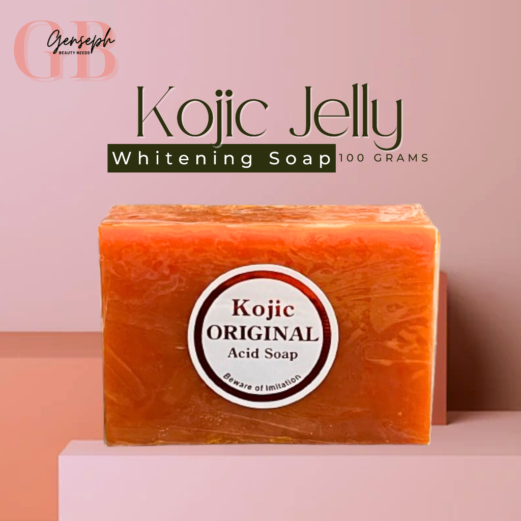 Kojic Soap w/ Kojic Jelly Scrap Soap Bits 100g Whitening Anti Pimple Rejuvenating Smooth Skin ...