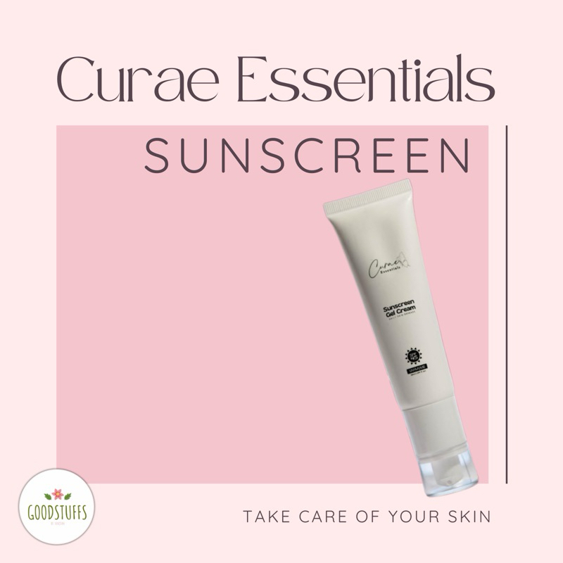 CURAE Sunscreen Gel Cream SPF 45 (No white Cast) Cebu City | Shopee ...